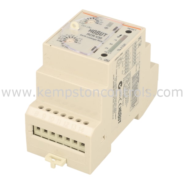 Hobut RCR-V30 HOBUT EARTH LEAKAGE RELAYS, 30MA, 30A, 0-10SEC, 50/60HZ ...