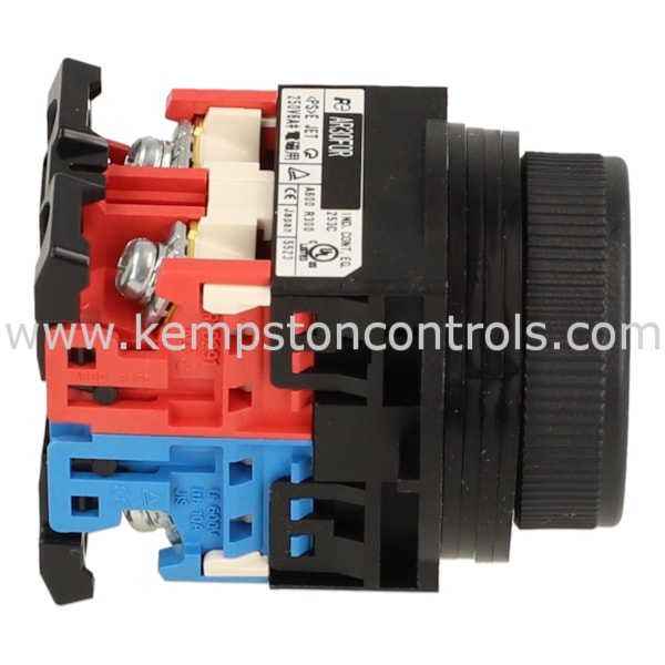Fuji AR30F0R-11R FUJI PUSHBUTTON FLUSH ROUND HEAD 1NO+1NC AUX RED ...