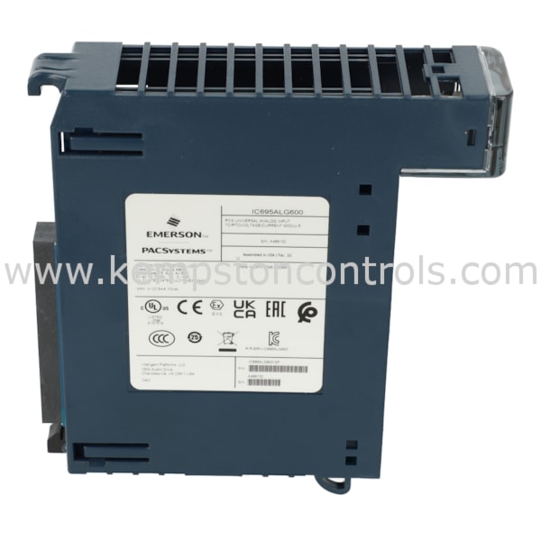 GE Fanuc IC695ALG600 GE FANUC UNIVERSAL ANALOG INPUT MODULE | Kempston ...