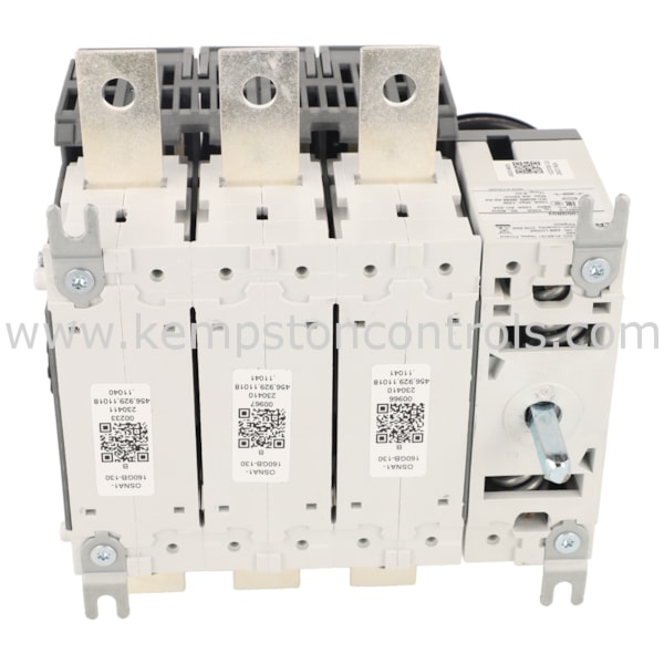 ABB OS100GB03P ABB 100A 3P SWITCH FUSE, MECH AT END | Kempston Controls