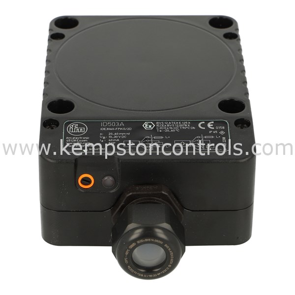 IFM ID503A IFM INDUCTIVE SENSOR, STAINLESS STEEL, NON FLUSH MOUNTABLE ...