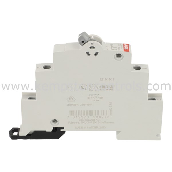 ABB 2CCA703050R0001 ABB CONTROL SWITCH, 16A, 2 POLE, 1NO, 1NC, GREY ...