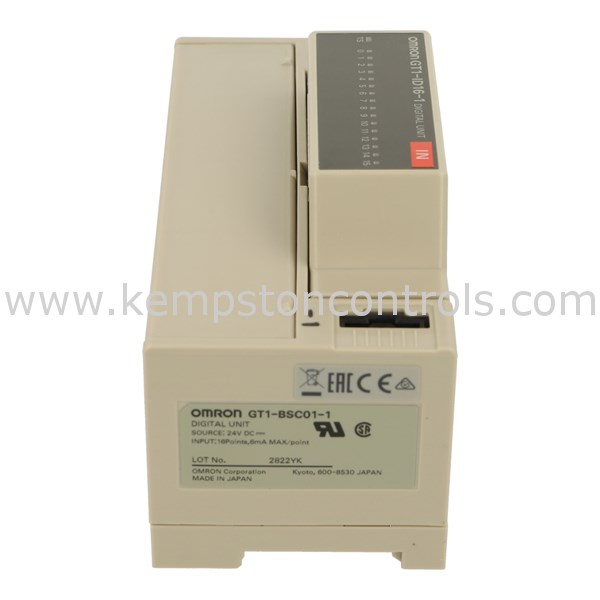 Omron GT1-ID16-1 OMRON MULTIPLE I/O REMOTE TERMINAL, 16X 24V DC INPU ...