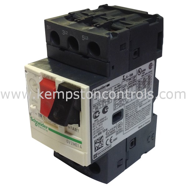 Schneider GV2ME14 SCHNEIDER MOTOR STARTER 6-10A | Kempston Controls