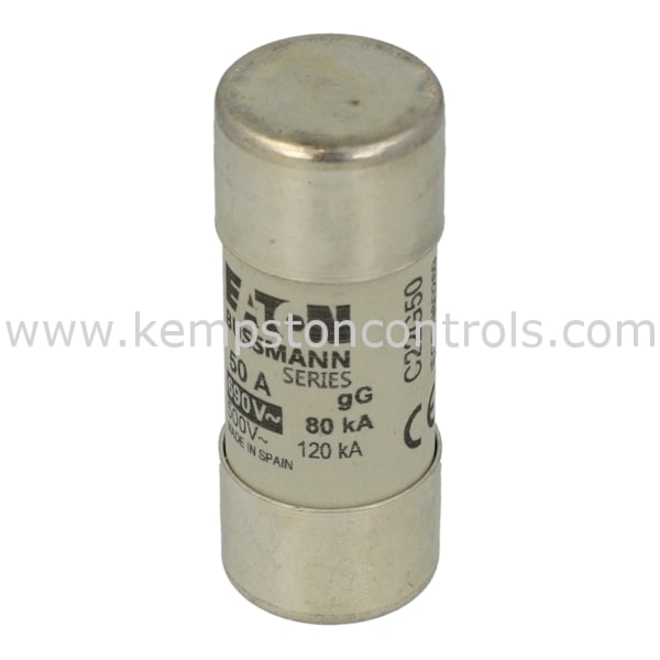 Bussmann C22G50 BUSSMANN CYLINDRICAL FUSE, 690V, 50A, 22X58 GL/GG, FOR ...