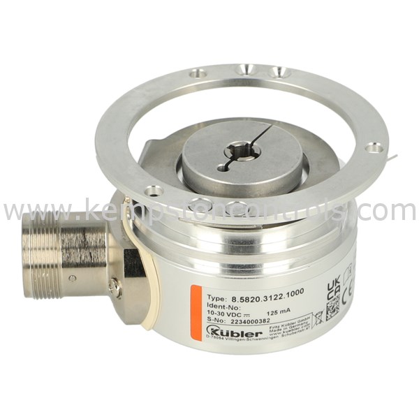 Kubler 8.5820.3122.1000 KUBLER ROTARY INCREMENTAL ENCODER, 1000PPR, 10 ...