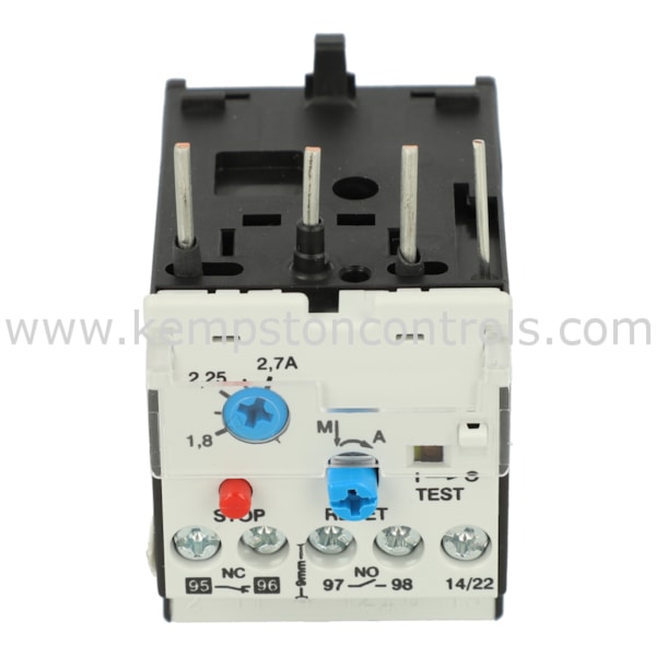Omron J7TKN-B-2E7 OMRON OVERLOAD RELAY, 3-POLE, 1.8-2.7A, DIRECT MOUNT ...
