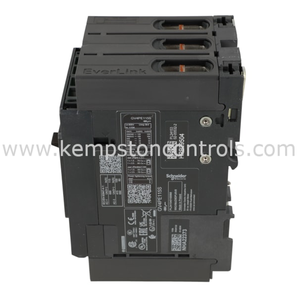 Schneider GV4PE115S SCHNEIDER THERMAL MAGNETIC CIRCUIT BREAKER, 115A ...