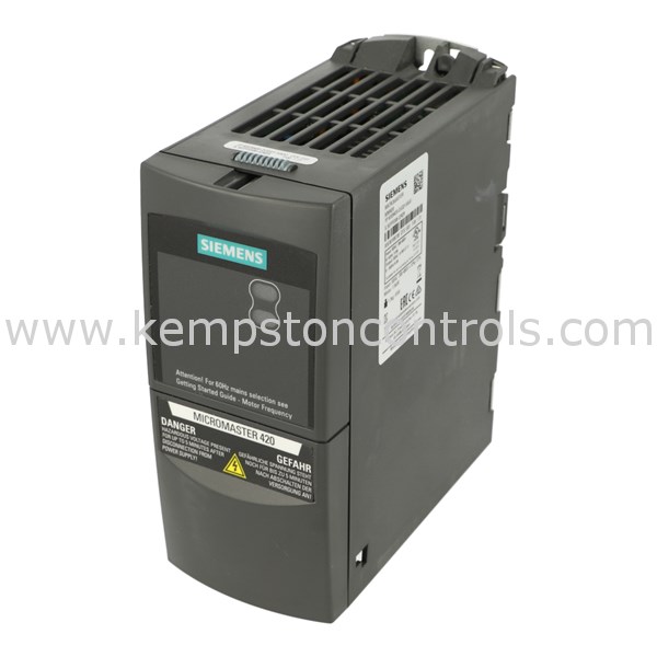 Siemens 6SE6420-2UD21-5AA1 SIEMENS MICROMASTER 420 INVERTER 1.5KW 380 ...