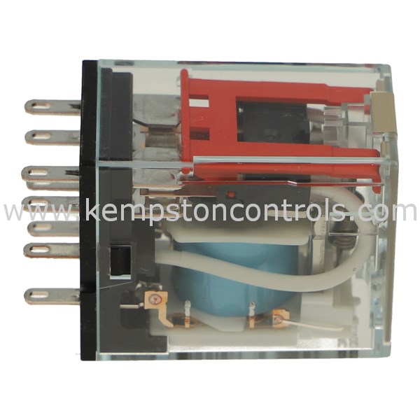 Omron MY2N-D2 24DC(S) OMRON RELAY, PLUG-IN 8-PIN, DPDT, 10A, MECH & LED INDICATORS, COIL ...
