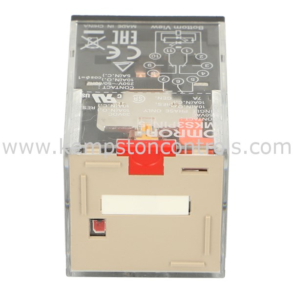 Omron MKS3PIN-5 AC230 OMRON PLUG IN RELAY, 11 PIN, 3PDT, 10A, 230VAC ...