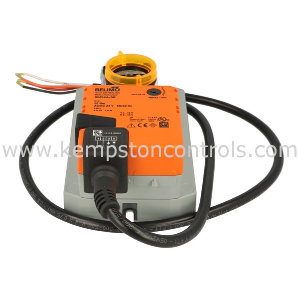 Belimo SM24A-SR BELIMO AIR DAMPER, 3 CUBIC METRES, 20NM, REVERSIBLE ...