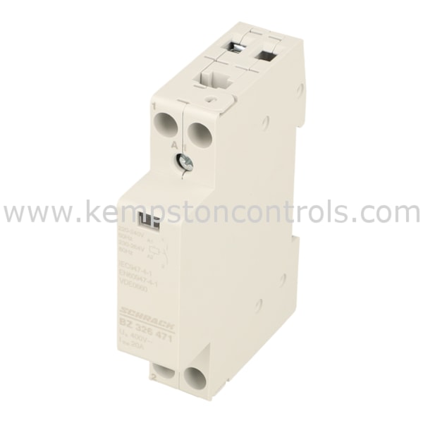 Schrack BZ326471 SCHRACK MODULAR CONTACTOR 20A, 1 NO, 230VAC, 1MW ...
