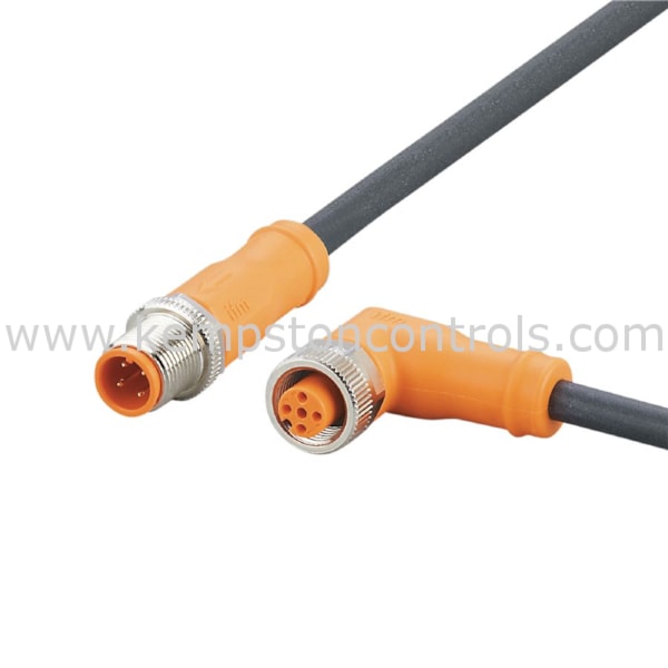 IFM EVC729 IFM CONNECTION CABLE, M12, ANGLED, A-CODED | Kempston Controls