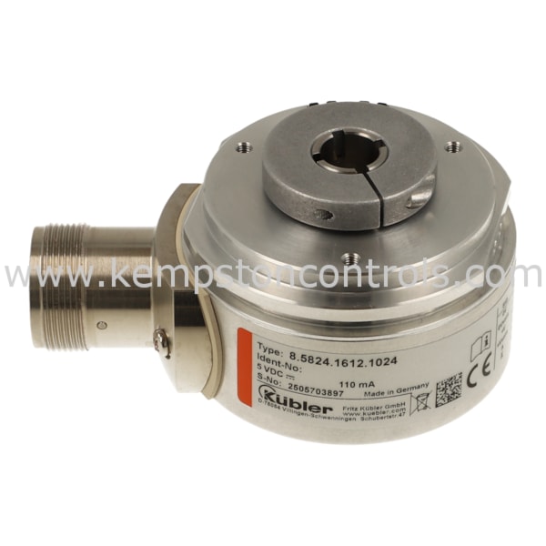 Kubler 8.5824.1612.1024 KUBLER INCREMENTAL ENCODER, HOLLOW SHAFT 10MM ...