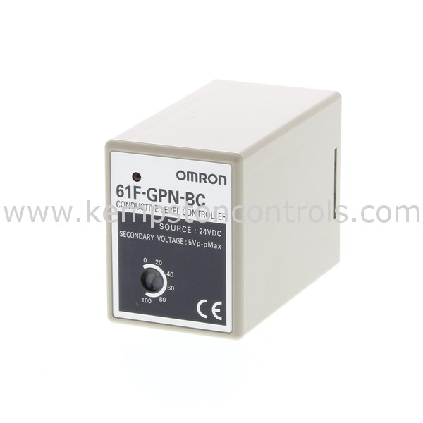 Omron 61F-GPN-BC 24DC CONDUCTIVE LEVEL SENSOR 24VDC | Kempston Controls