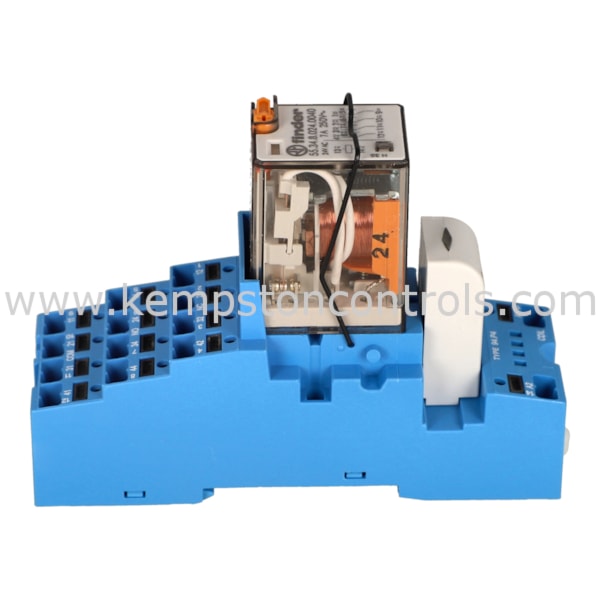 Finder 58.P4.8.024.0060SMA FINDER MODULAR INTERFACE RELAY, 24V, 4 POLE ...