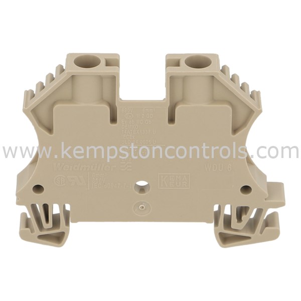 Weidmuller 1020200000 WEIDMULLER WDU 6, 6MM SQ, STANDARD FEED THROUGH ...