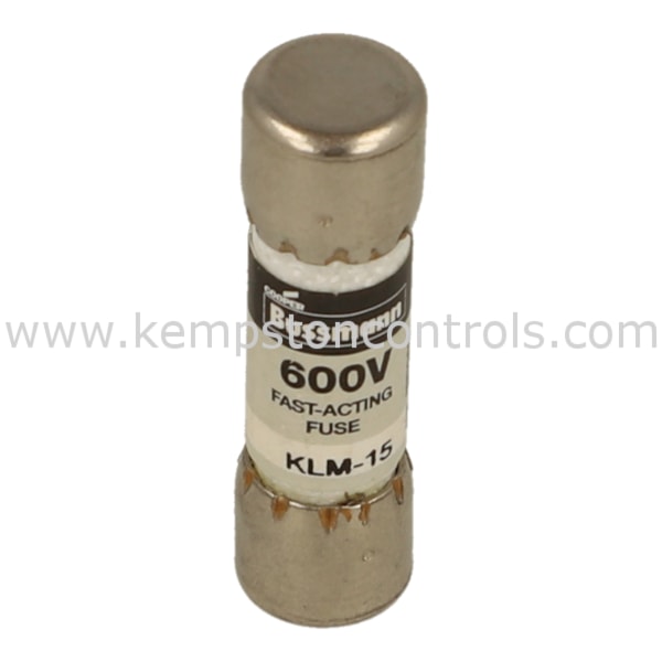 Bussmann KLM-15 BUSSMANN LIMITRON FAST ACTING FUSE - LOW VOLTAGE ...