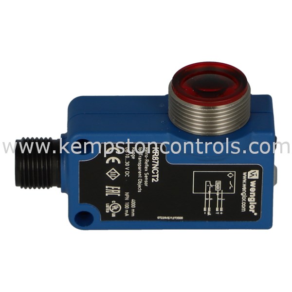 Wenglor KR87NCT2 WENGLOR RETRO-REFLEX SENSOR FOR CLEAR GLASS ...