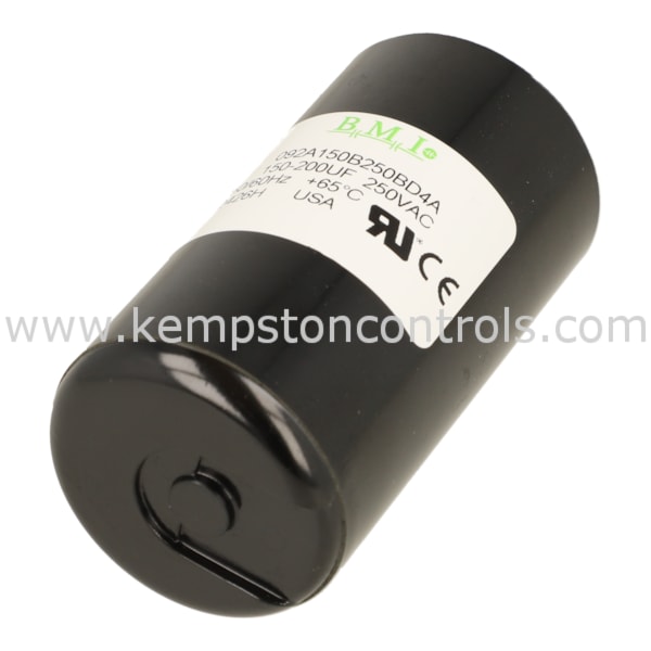BMI 102-128 BMI CAPACITOR 150-200UF 250-300V INT M/S 86X46 | Kempston ...
