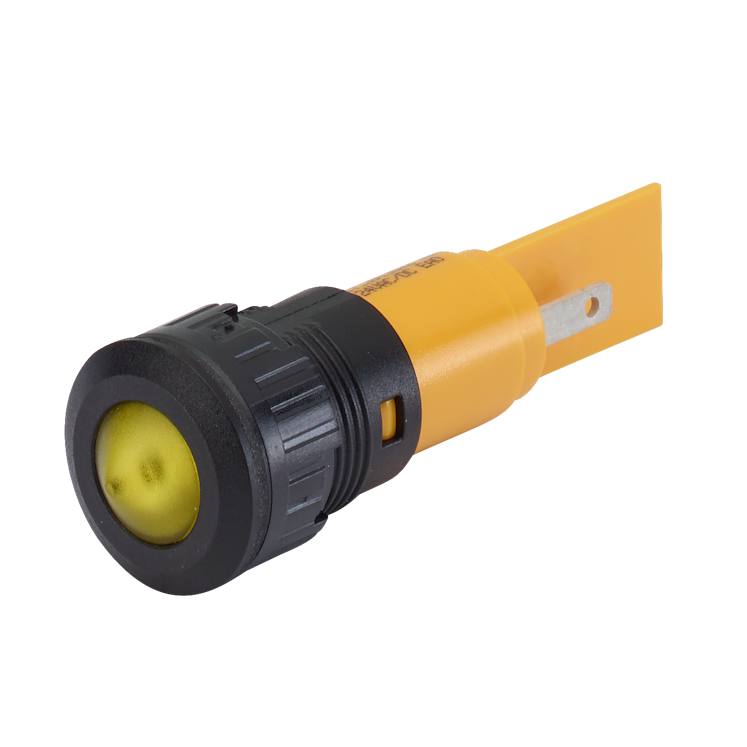 EAO 17-391352Z EAO INDICATOR M16, LED 10MM, CONICAL LENSE, YELLOW ...