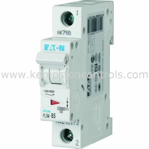 Eaton Moeller PLSM-B5-MW MOELLER MCB 5A 10KA TYPE B SP | Kempston Controls