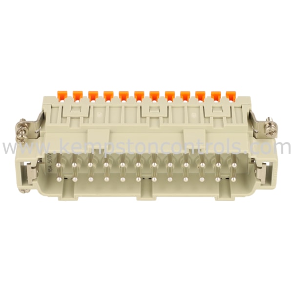 ILME CSHM24 ILME MALE INSERT, SIZE 104.27, 24P+PE, SILVER, SQUICH, 16A ...