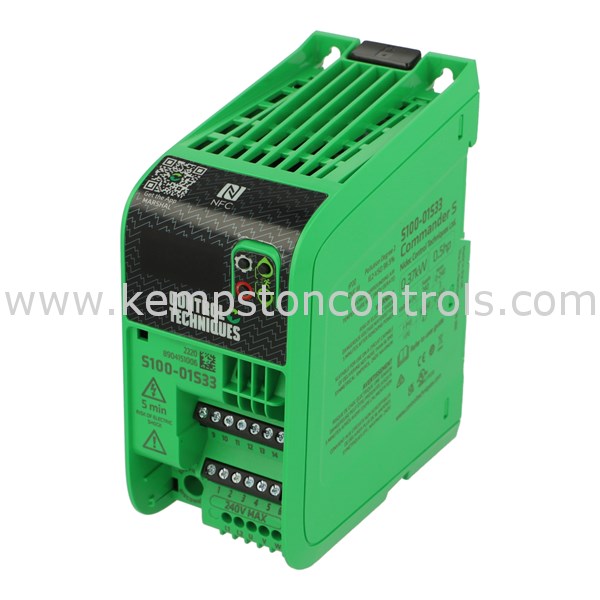 Control Techniques S100-01S33-0A0000 CONTROL TECHNIQUES COMMANDER S AC ...