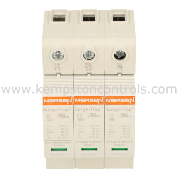 Mersen 83020159 MERSEN SURGE TRAP SURGE PROTECTION DEVICE, 40KA ...
