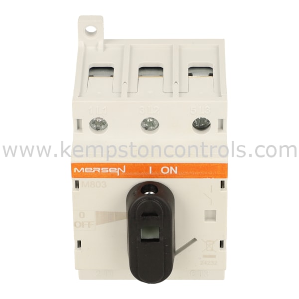 Mersen M803. MERSEN UL508 SWITCH, 600 VAC, NON-FUSED 80A, 3-POLE ...