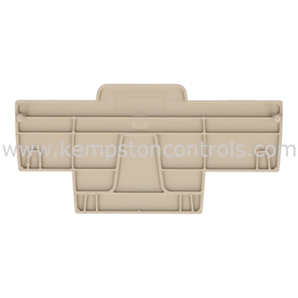 Weidmuller 1547690000 WEIDMULLER A-SERIES, END PLATE, DARK BEIGE, SNAP ...