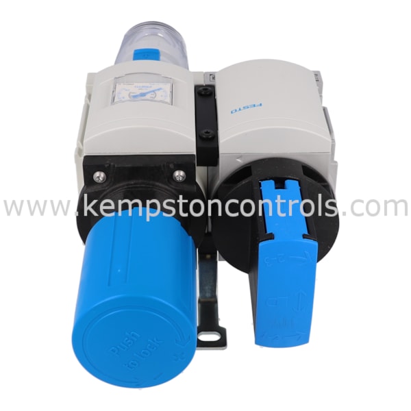 FESTO MS6-EM1FR-1/2-D6-C-P-VC-AG-BAR-WPE-B FESTO SERVICE UNIT, WITH ...