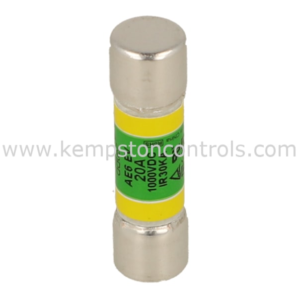 ADLER AE62200A00 ADLER 20A 1000VDC AE6 EV FUSE 10X38MM | Kempston Controls
