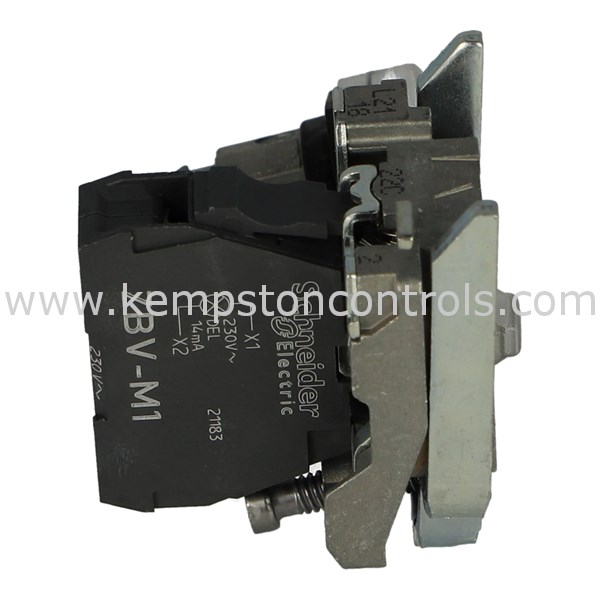 Schneider XB4BVM1 SCHNEIDER HARMONY XB4, PILOT LIGHT, METAL, WHITE, Ø22 ...