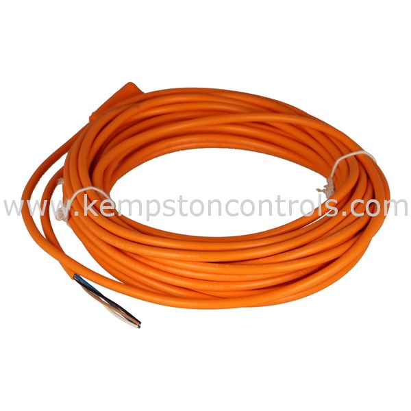 IFM EVT005 IFM CONNECTOR CABLE, M12, 4 PIN, FEMALE, ANGLED, 10M ORANGE ...