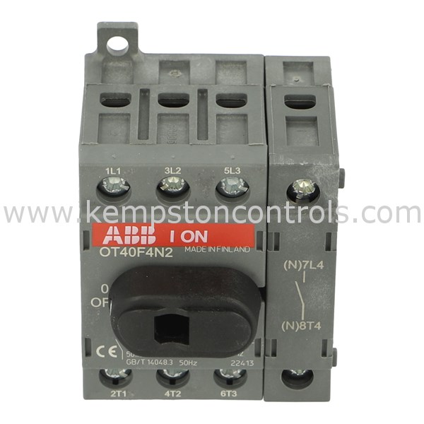 ABB OT40F4N2 ABB 1SCA104932R1001 SWITCH DISCONNECTOR, 40A, 4 POLE ...