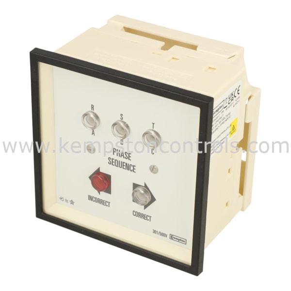 Crompton Instruments E244-12PG-P4C7 CROMPTON INSTRUMENTS PHASE SEQUENCE INDICATOR, DIN96 (244 ...