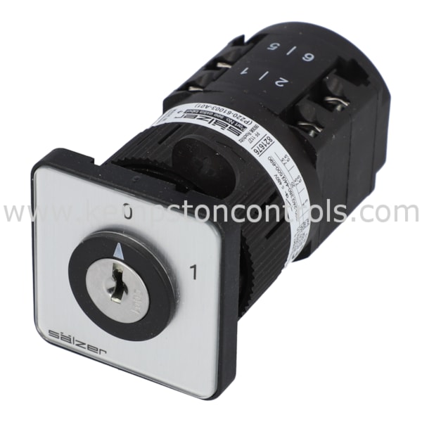 Salzer P220-61003-S001R SALZER KEY SWITCH, 20A, 3P, OFF/ON, REMOVABLE ...