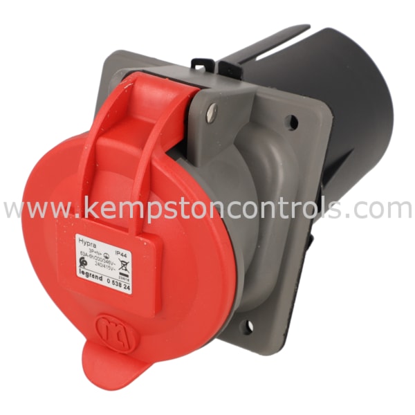 Legrand Cable Management 053824 400V 63A 3P+N+E P PANEL SOCKET IP44 ...