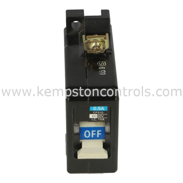 Fuji CP31D/0.5DC FUJI CIRCUIT PROTECTOR, 1 POLE, 0.5 AMP(DC) | Kempston Controls