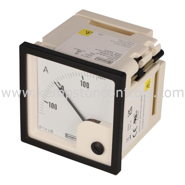 Crompton Instruments E243-01N-G-GI-Z7 CROMPTON INSTRUMENTS 72 DIN 75MV ...