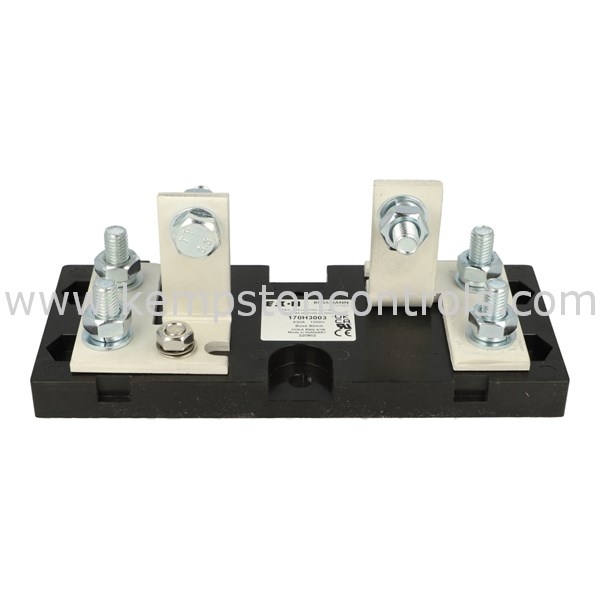 Bussmann 170H3003 BUSSMANN FUSE BASE FOR DIN80 FUSES 630A | Kempston ...