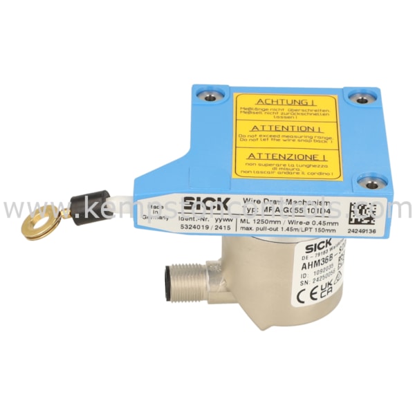 Sick BCG05-Q1PM0161 SICK WIRE DRAW ENCODER, ECOLINE, 0-1.25M RANGE ...