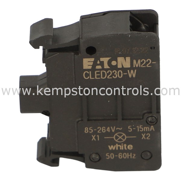 Eaton Moeller M22-CLED230-W MOELLER LED ELEMENT, WHITE, FRONT MOUNT ...