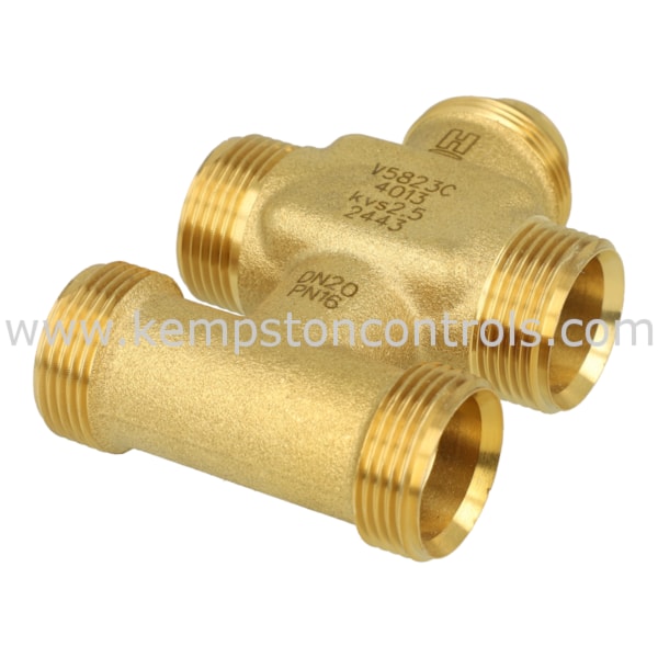 Honeywell Fema V5823C4013 HONEYWELL FEMA 3WV+BYP PN16 DN20 ON-OFF ...