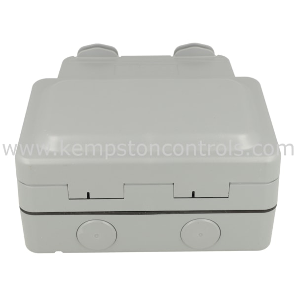 MK Electric K56482GRY MK ELECTRIC WEATHERPROOF SOCKET 2 GANG 13A ...