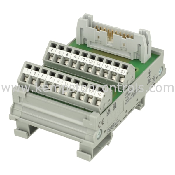 WAGO 289-504 WAGO INTERFACE MODULE; WITH MALE CONNECTOR PER DIN 41651; 20-POLE | Kempston Controls