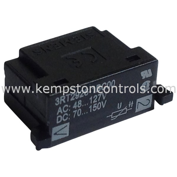 Siemens 3RT2926-1BC00 SURGE SUPPRESSOR, VARISTOR, 48 ... 127 V AC, 70 ...