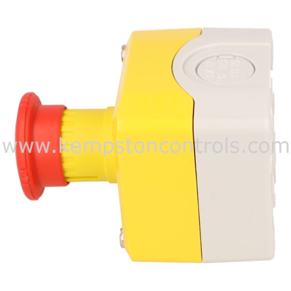 Schneider XALK178 SCHNEIDER ENCLOSED E-STOP, TWIST TO RESET, YELLOW ...
